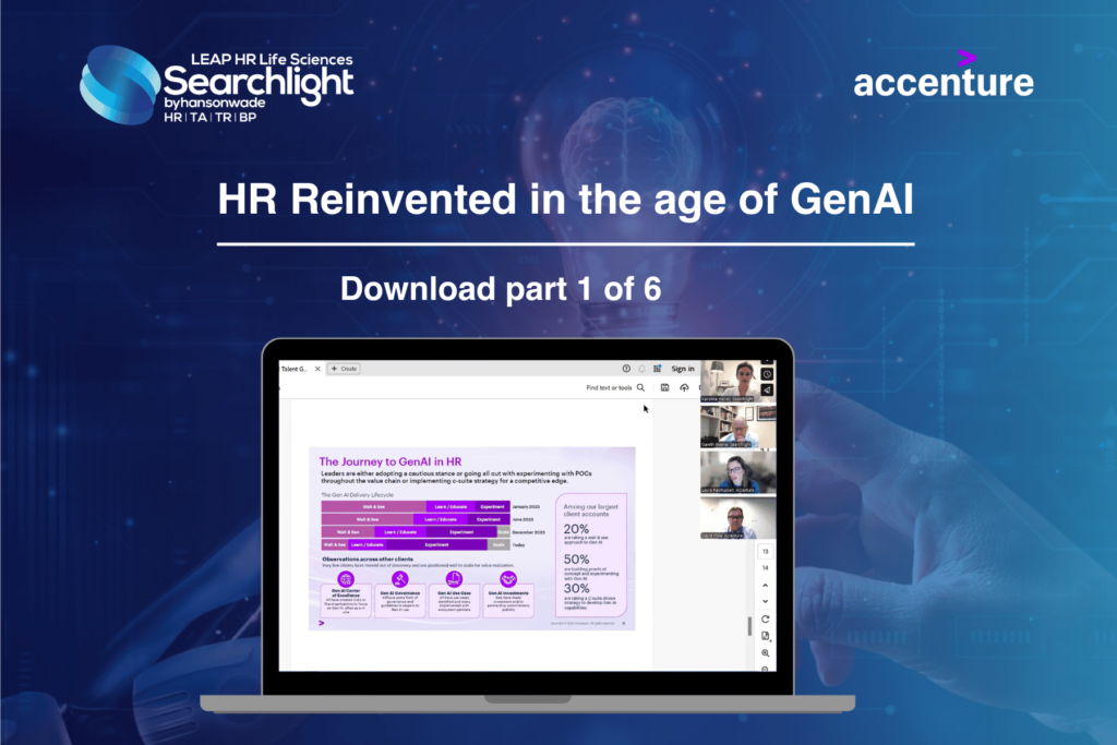 Life Sciences HR and GenAI: Free Webcast with Accenture